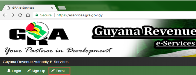 Introduction to E-Services - Guyana Revenue Authority